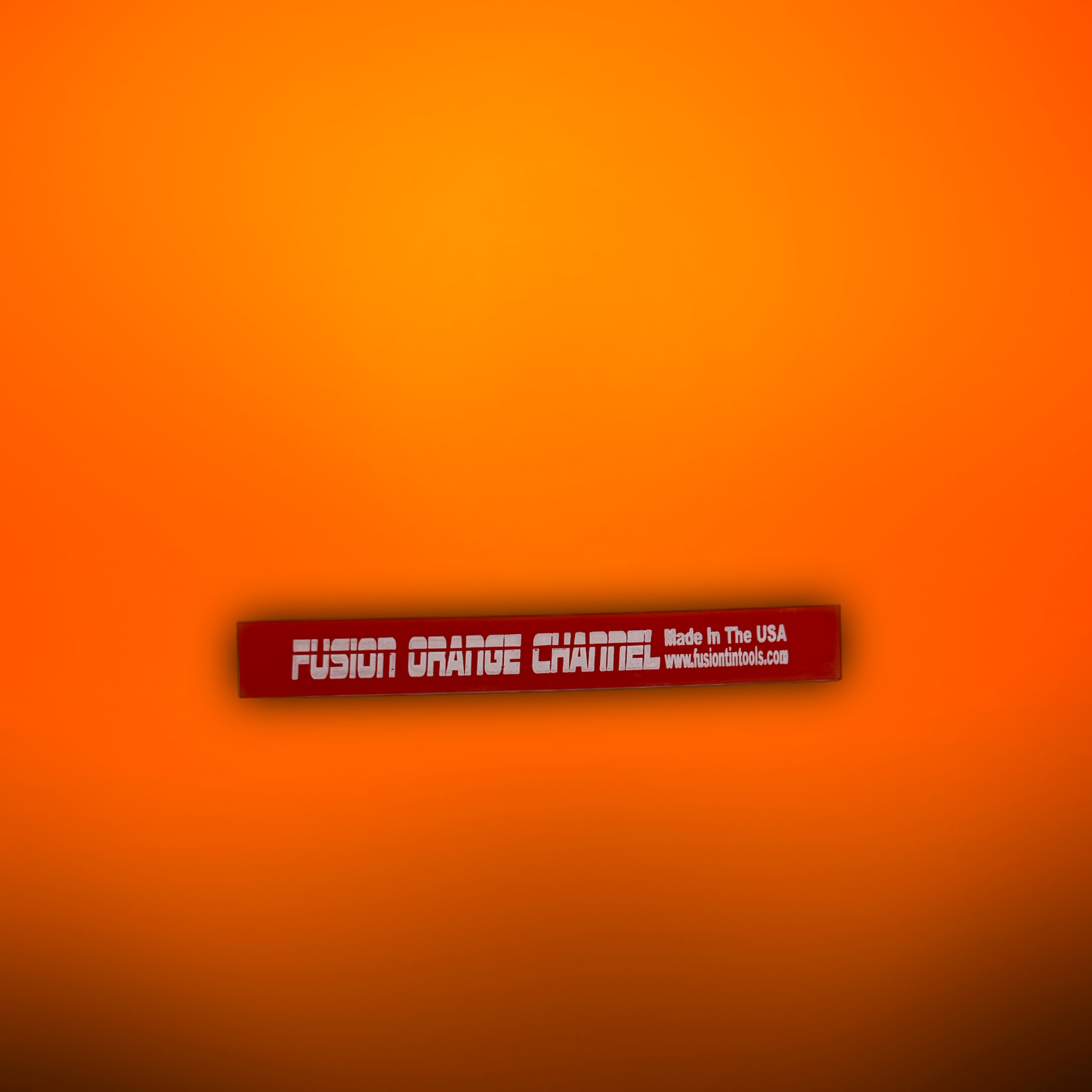6" FUSION ORANGE CHANNEL – Geoshield Window Films