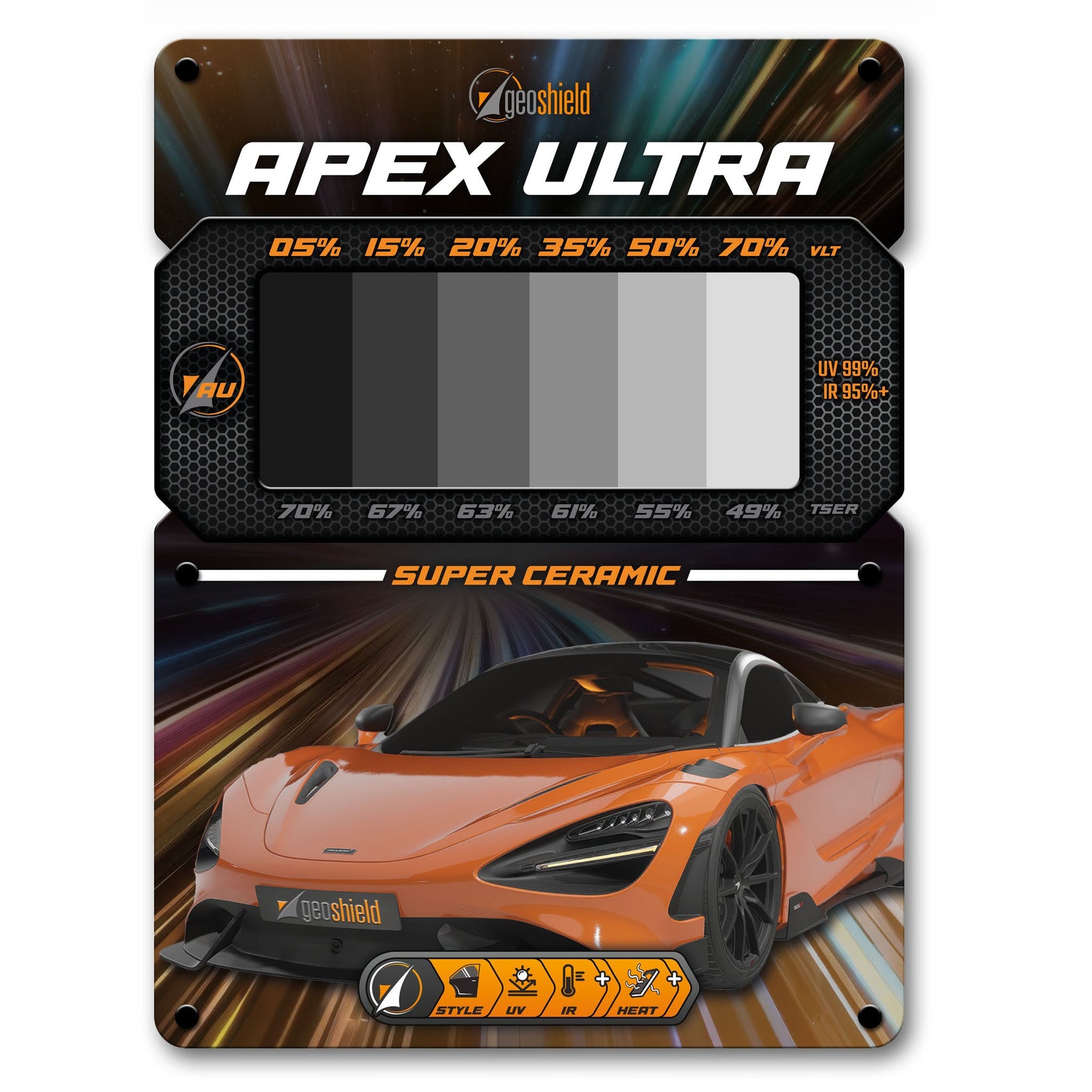Wall Display Board - Apex Ultra – Geoshield USA