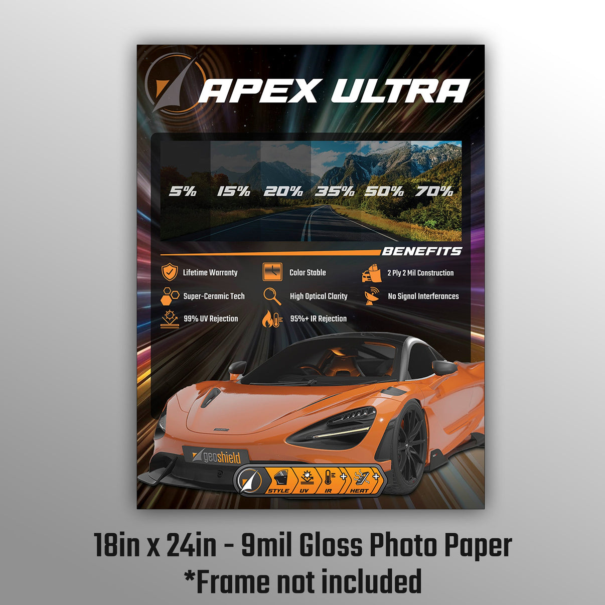 Apex Ultra Poster – Geoshield Window Films