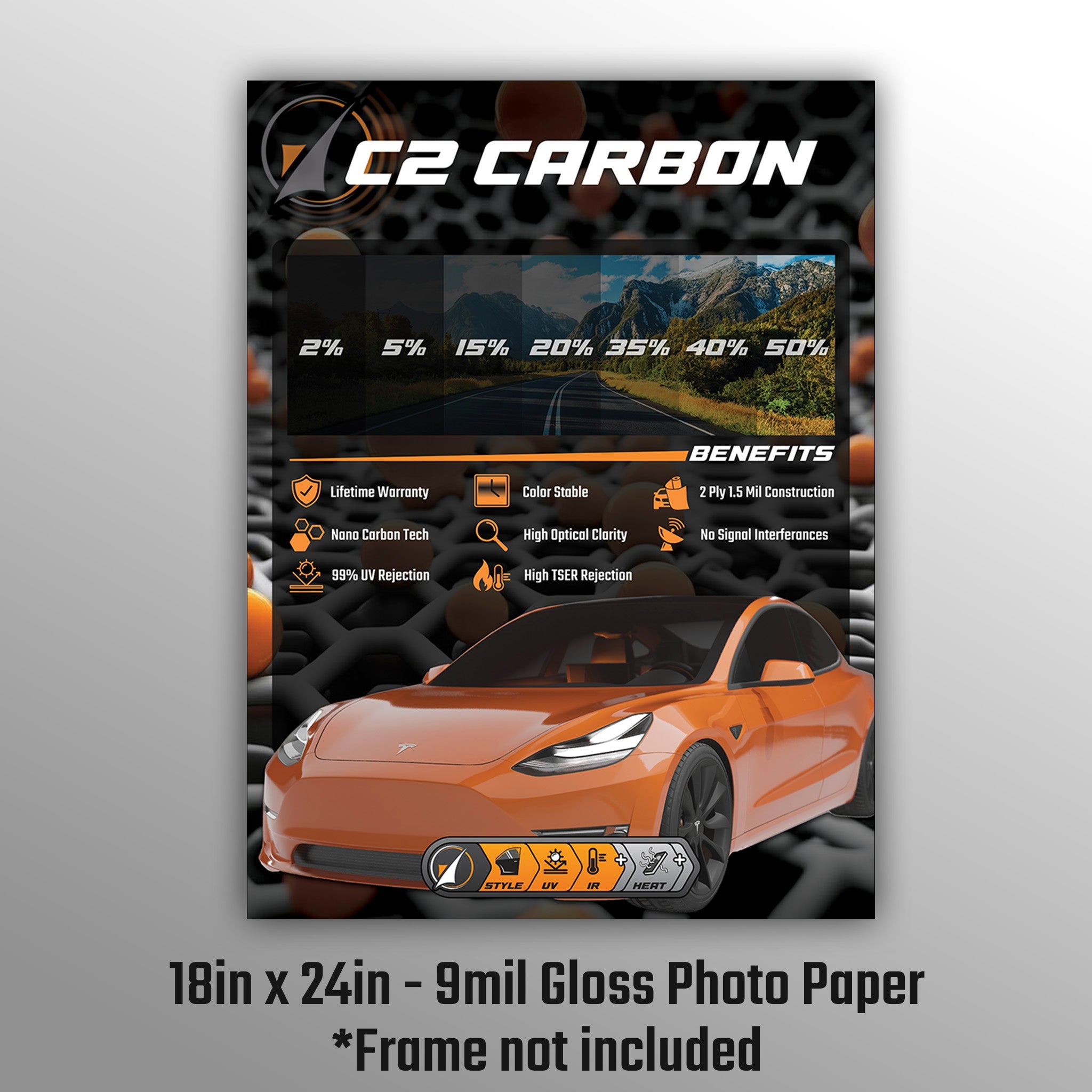 C2 Carbon Poster – Geoshield USA