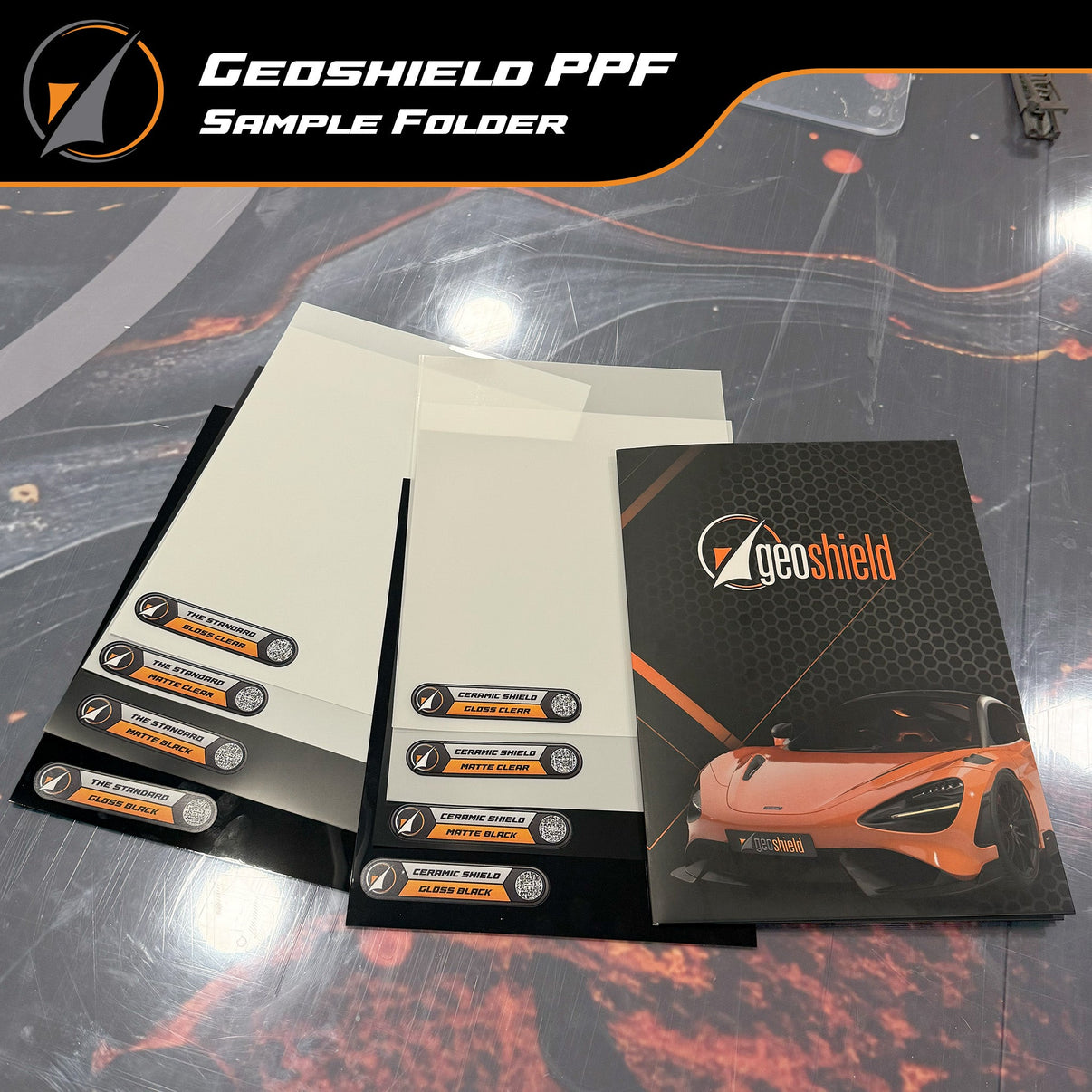 Geoshield Sample Folder - PPF – Geoshield Window Films