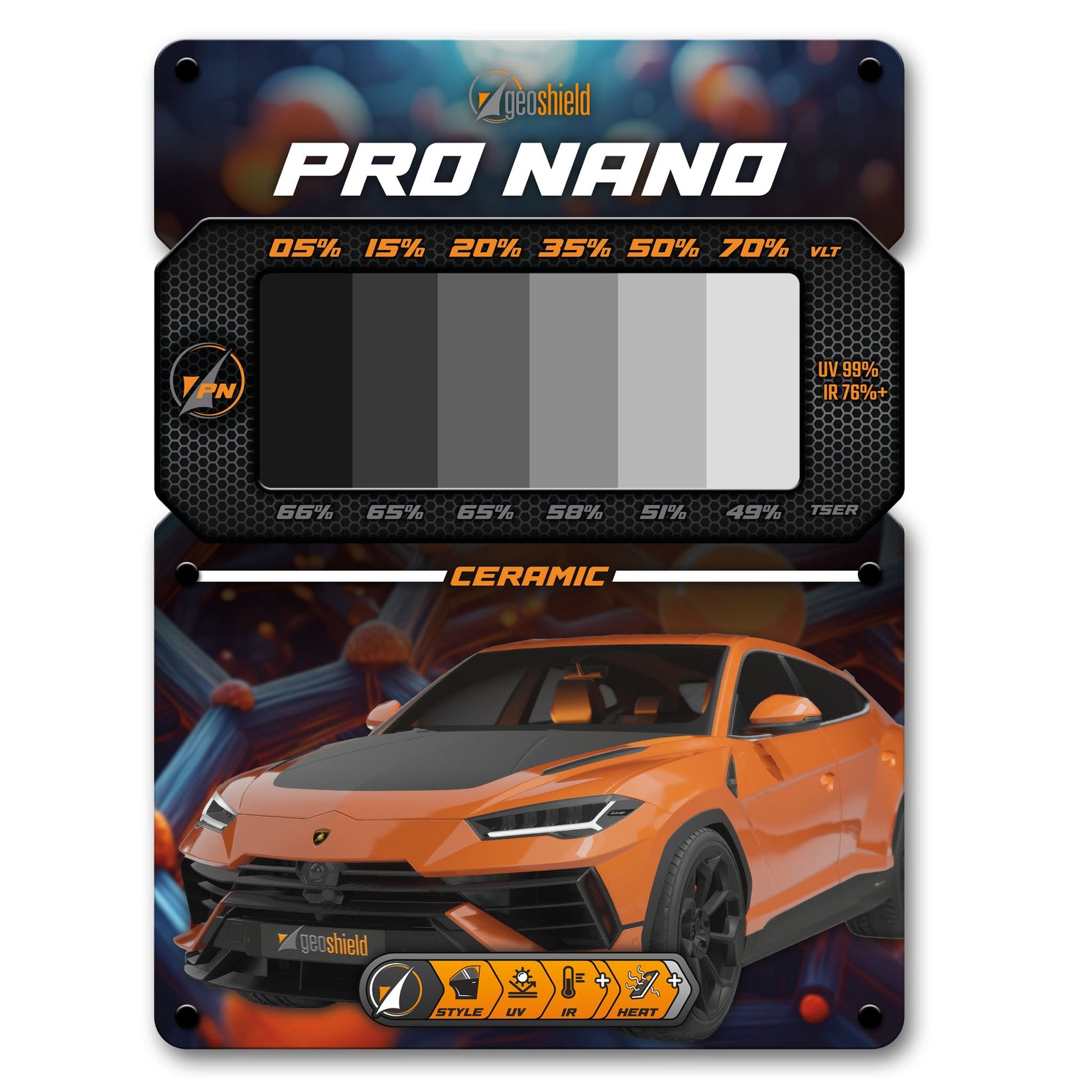 Wall Display Board - Pro Nano – Geoshield Window Films