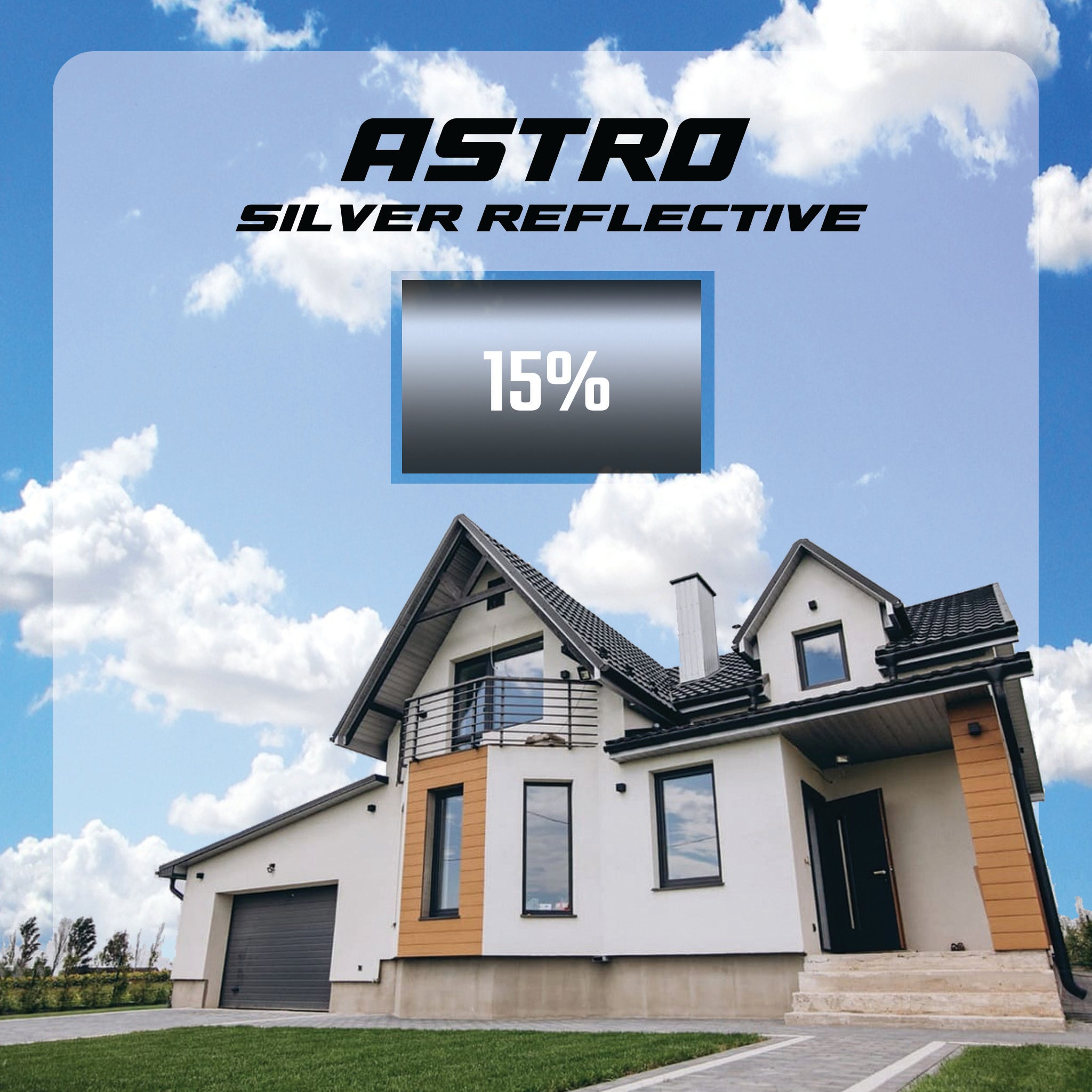 Astro Reflective Flat Glass Film – Geoshield USA