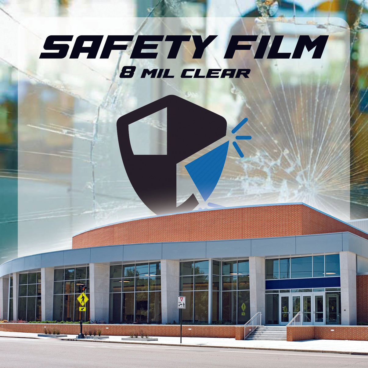 8Mil Clear Safety Film – Geoshield USA